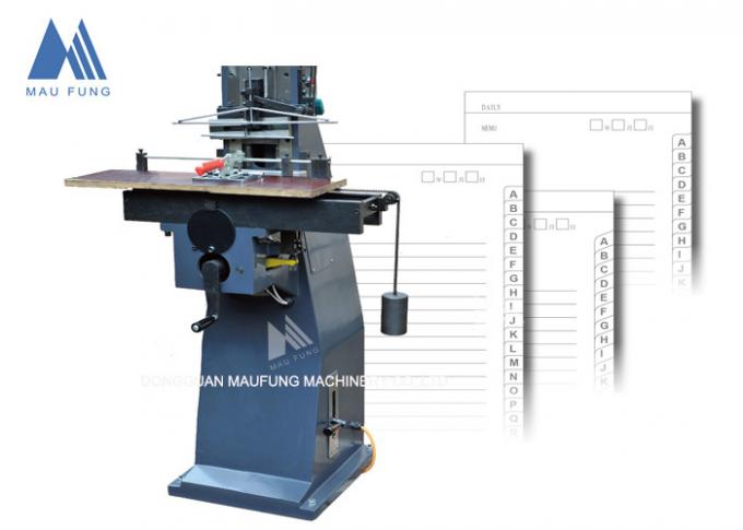 Semi Auto Book Edge Index Tab Cutting Machine For Notebook Making ...