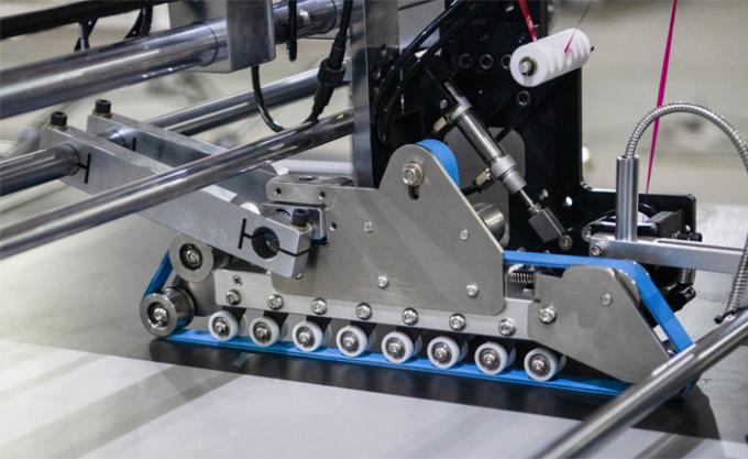 Paper Cardboard Box Auto Double Side Adhesive Tape Pasting Machine MF ...