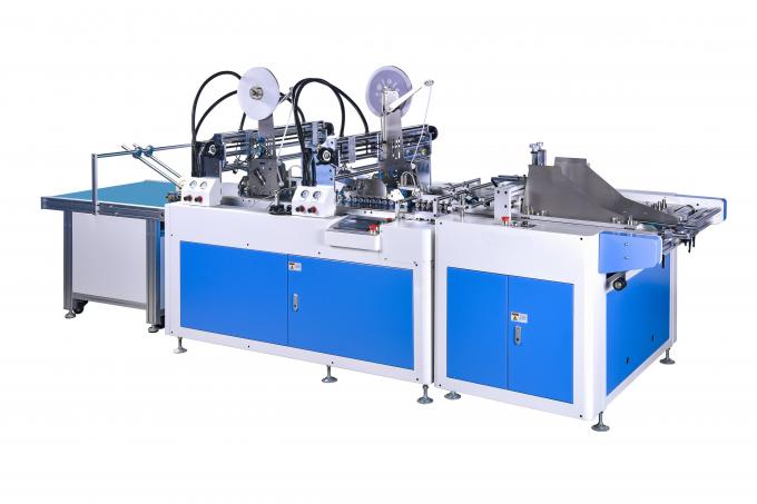Paper Cardboard Box Auto Double Side Adhesive Tape Pasting Machine MF ...