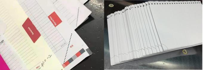 Page Tear-Off Perforation Paper Corners Perforating Machine For Hard ...